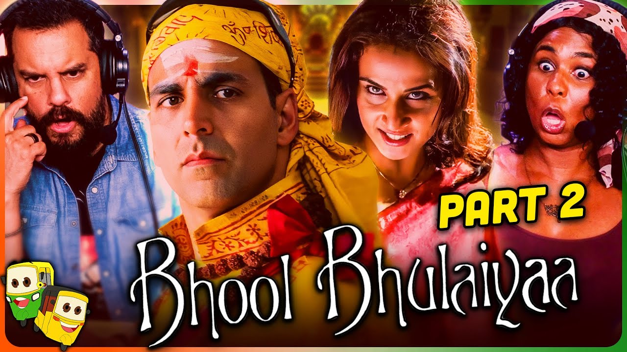 Part 2 - BHOOL BHULAIYAA Movie Reaction! | Akshay Kumar | Vidya Balan ...