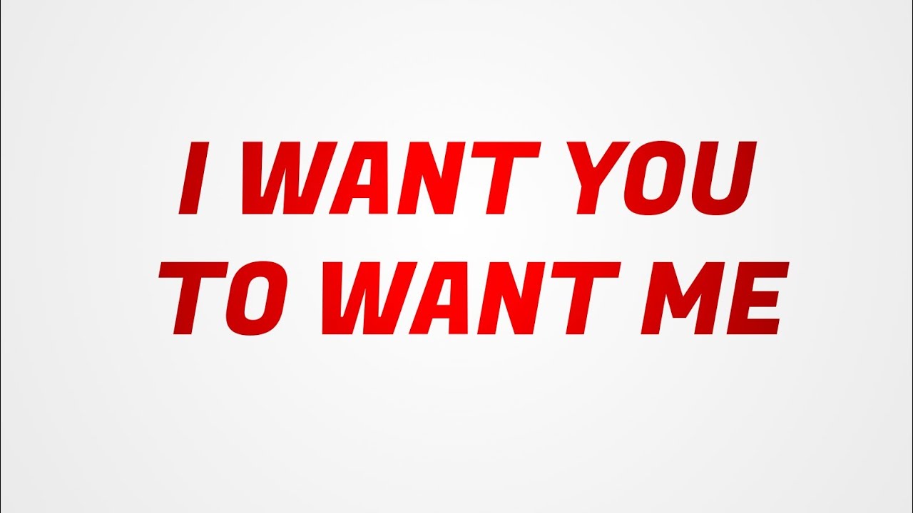 I Want You to Want Me - YouTube