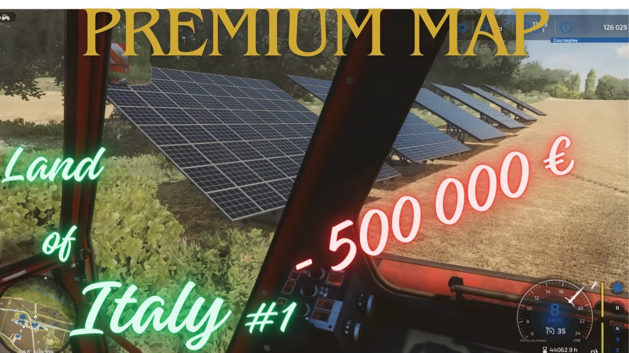 Land of Italy map mod FS 22 Plno vlny a kozího mléka - YouTube