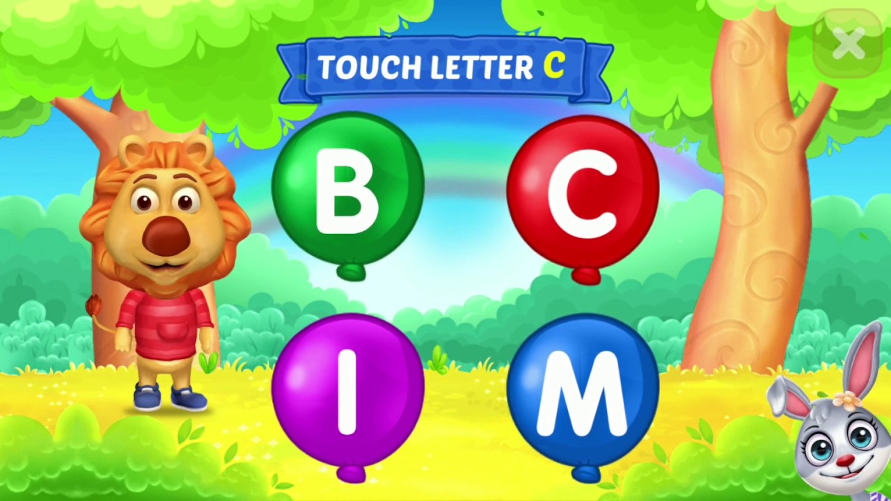 Learn For Children ABC Touch Letter. Educational Video for Kids. RV ...