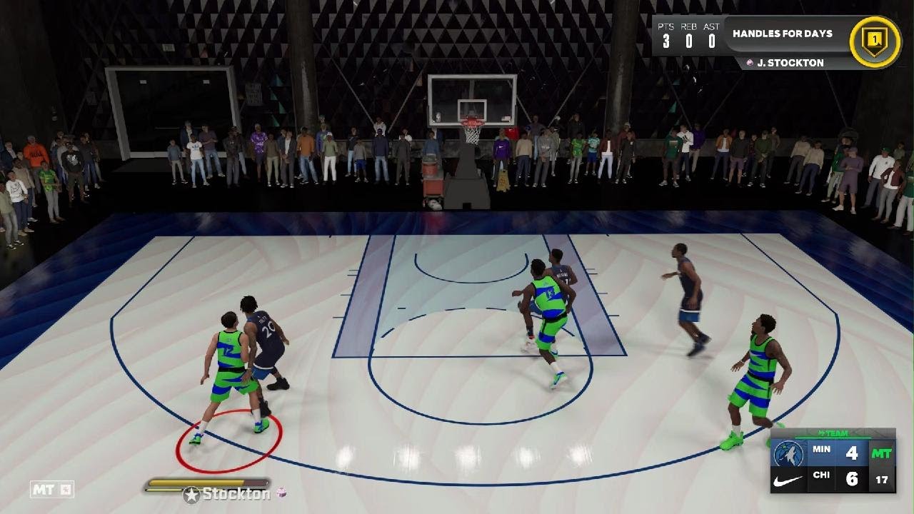 NBA 2K23 triple threat offline (gone terrible) - YouTube