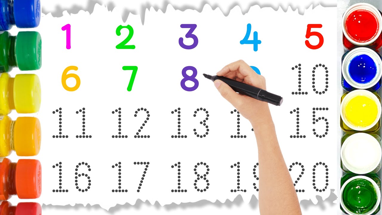 Learn to Counting 1 to 100 | 123 numbers | one two three, 1 से 100 तक ...