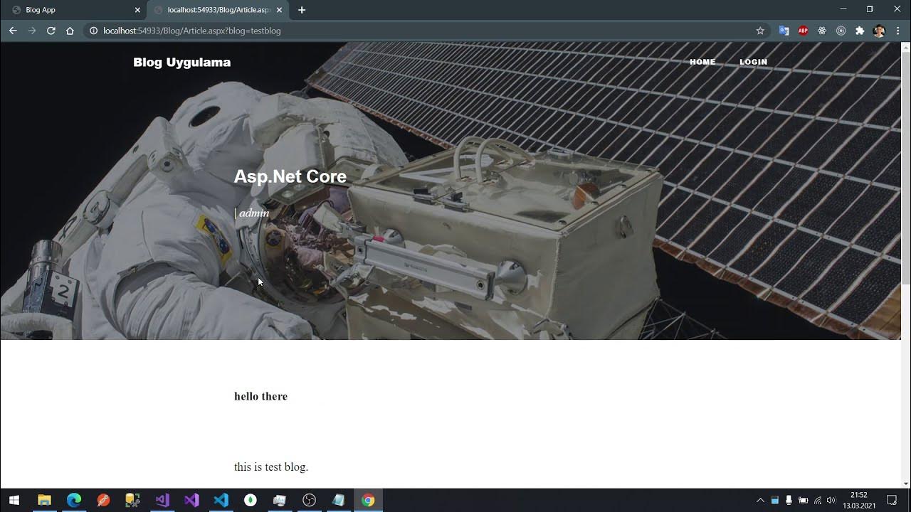 Blog Application With Aspnet Webform Jquery And Ajax Youtube