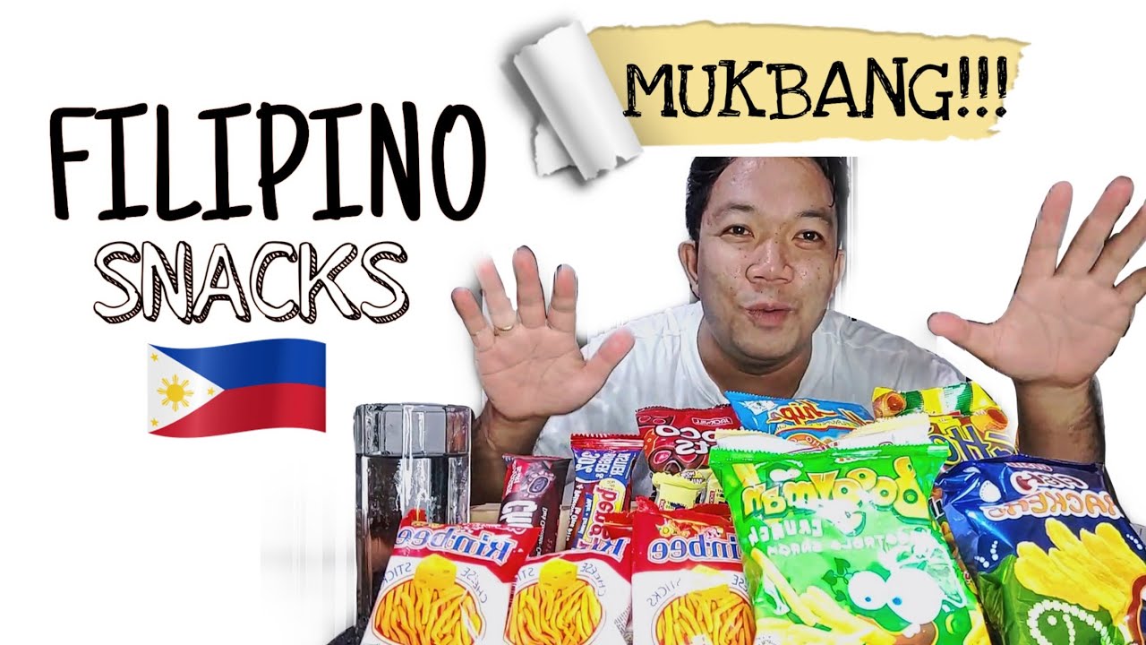 FILIPINO SNACKS (MUKBANG) - YouTube