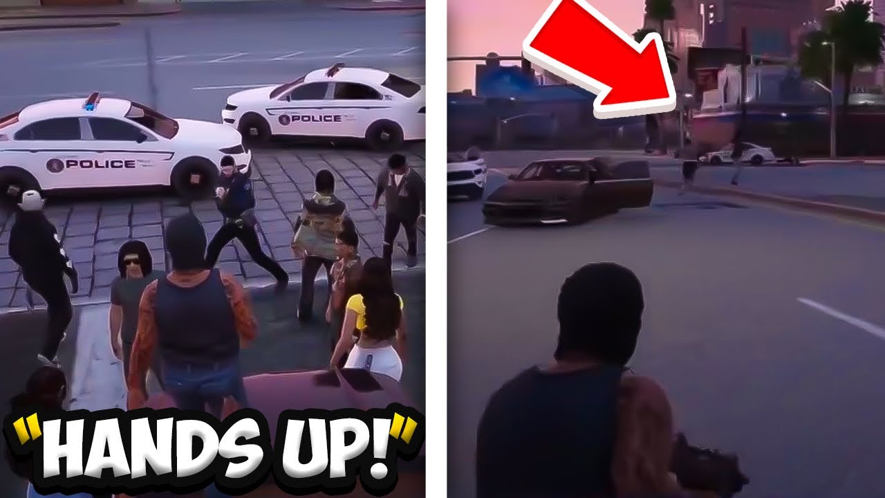 MTF VS POLICE BANG OUT! | GTA RP | | DISTRICT 10 V7 | - YouTube