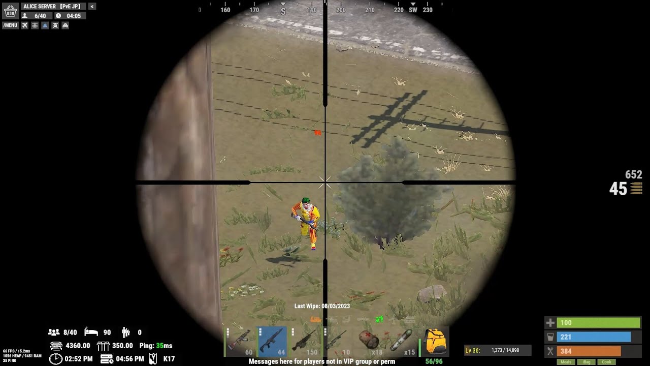 【Rust】BOSS：Clown 戦【AliceServer】 - YouTube