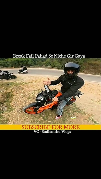 ||💥Break Fail Pahad Se Niche Gir Gaya💥|| Subscribe 👉 @Sixerrider36 - YouTube