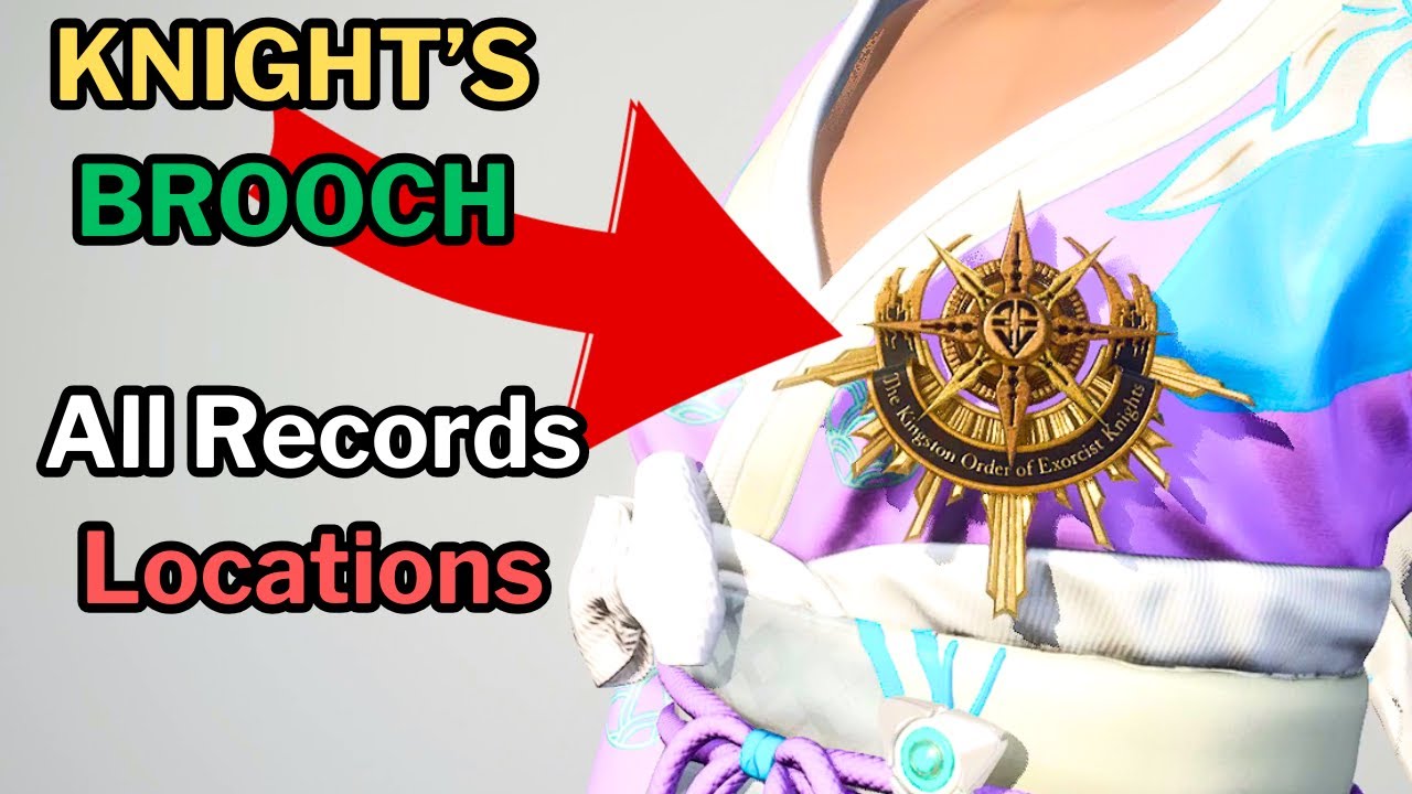 First Descendant - Knight's Brooch All Records Locations - YouTube