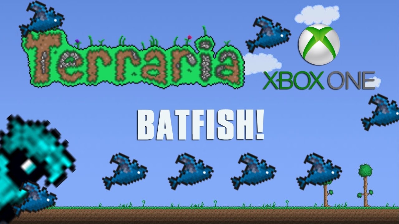 Terraria Xbox One Let's Play - BATFISH! [109] - YouTube