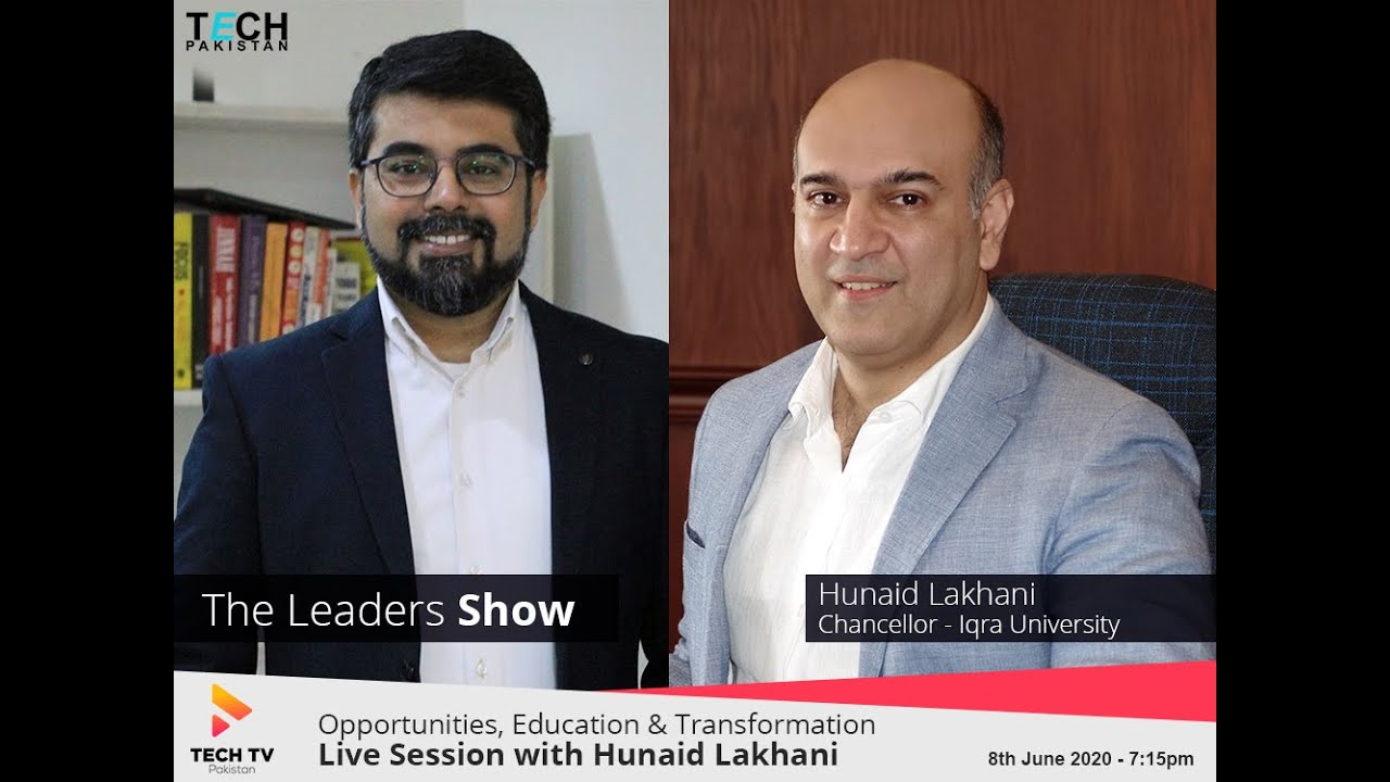 TECH TV | Hunaid Lakhani | The Leaders Show - YouTube