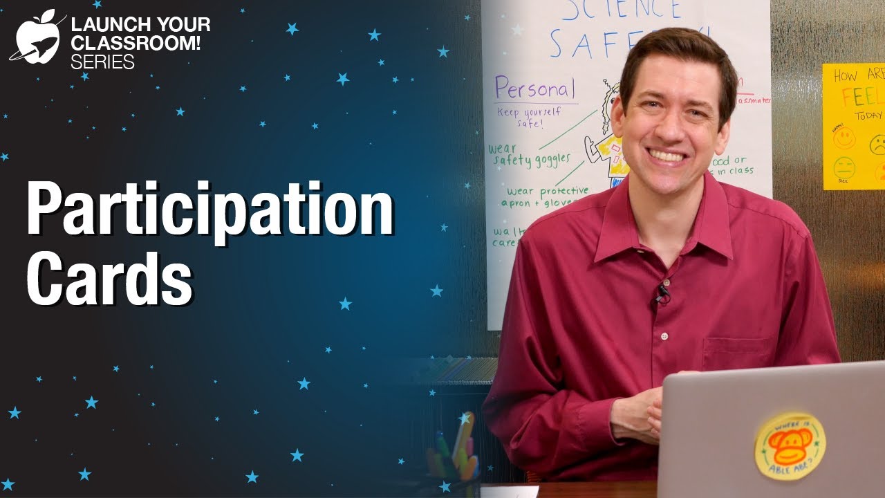 Participation Cards - Classroom Strategy - YouTube