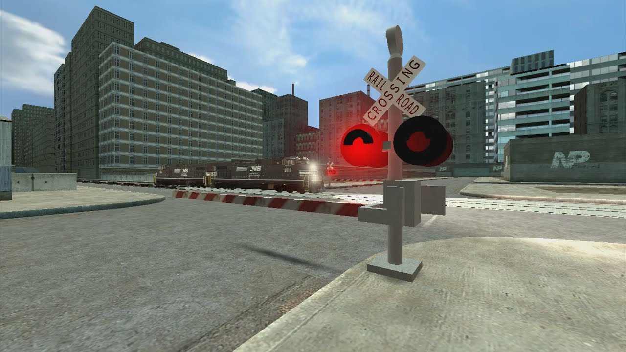 GMOD Railroad Crossings 4 | 2ft edition - YouTube