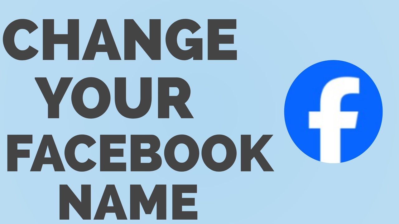 How to Change Your Facebook Account Name | Step-by-Step Guide - YouTube
