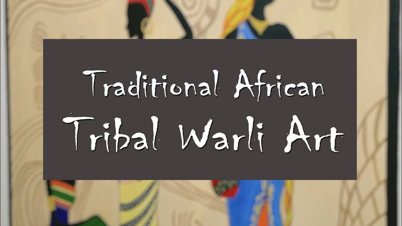 African Tribal Warli Art || Beautiful African Traditional Wall Painting ...