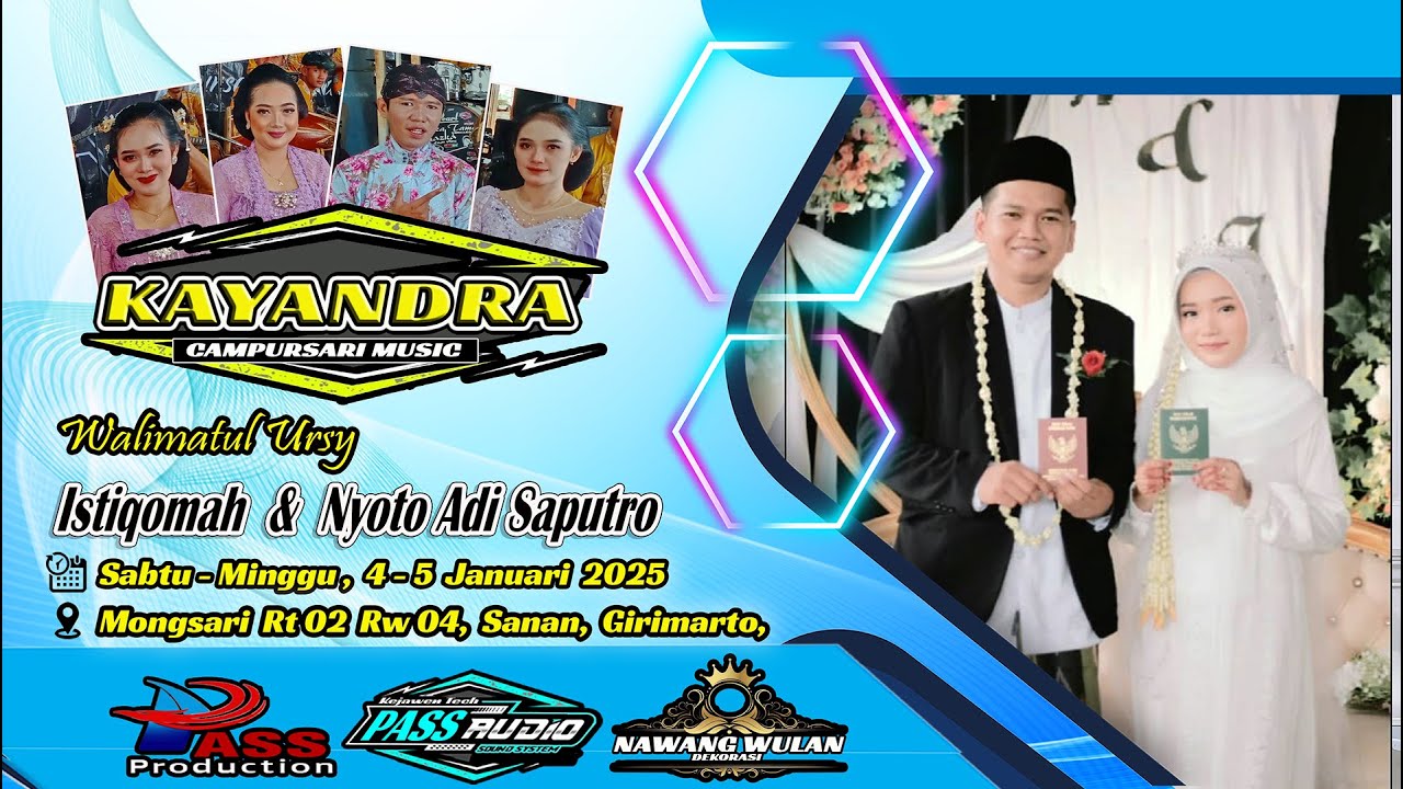 LIVE MONGSARI //KAYANDRA MUSIC //PASS PRODUCTION GRUP - YouTube