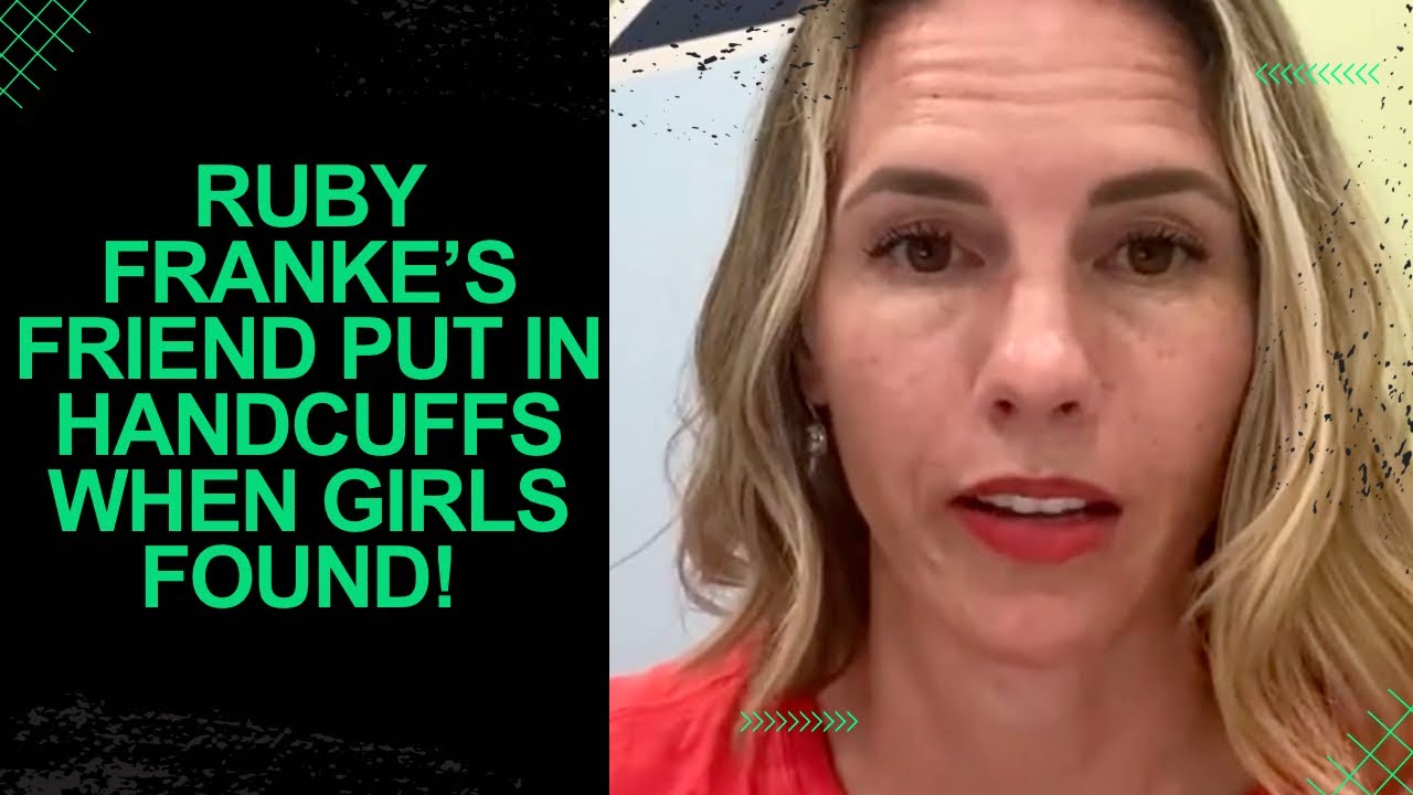 Ruby Franke’s friend put in handcuffs when girls were found! - YouTube