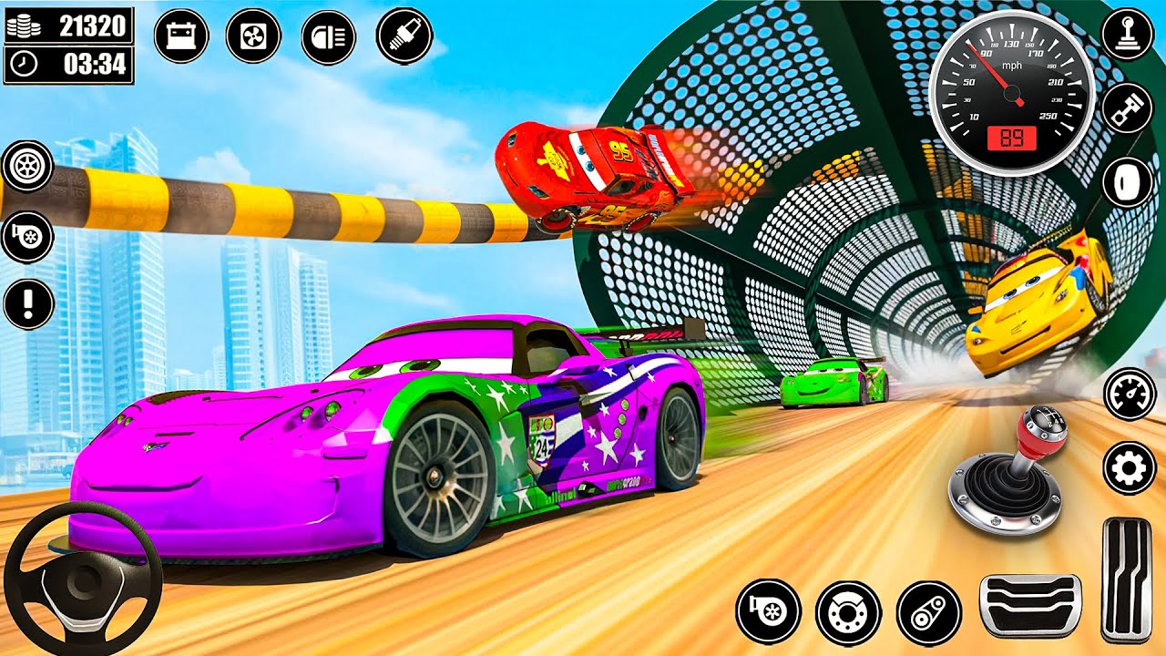 Mad Car Racing Challenge GT Stunts Game & High-Speed Competitions Games ...