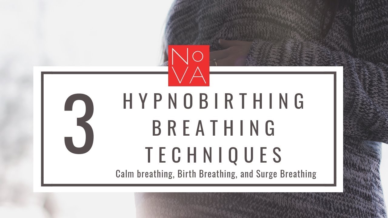 3 Hypnobirthing Breathing Techniques - YouTube