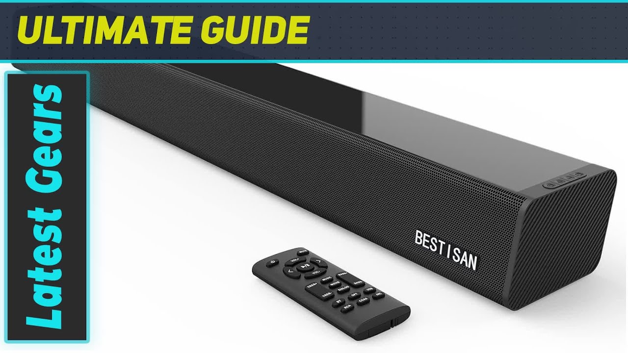 Immersive Audio Delight: BESTISAN SE05P 28-Inch Soundbar Review! - YouTube