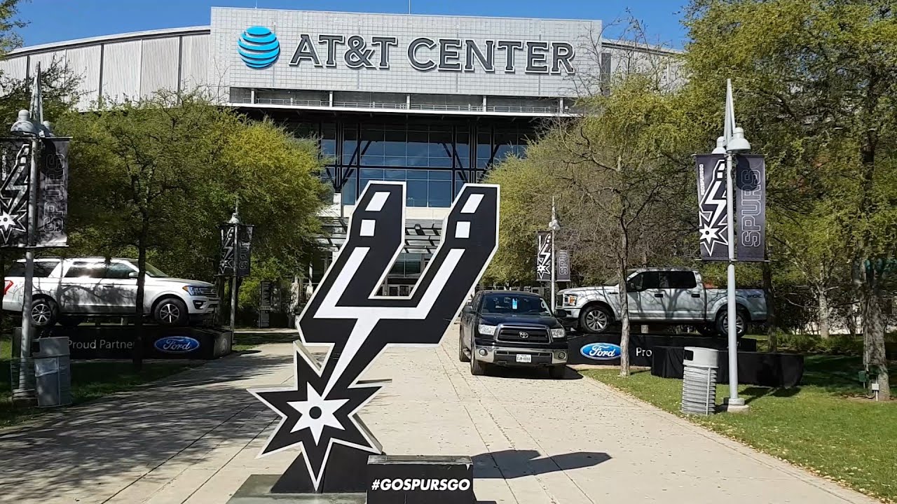 San Antonio Spurs - AT&T Center (Arena) - YouTube