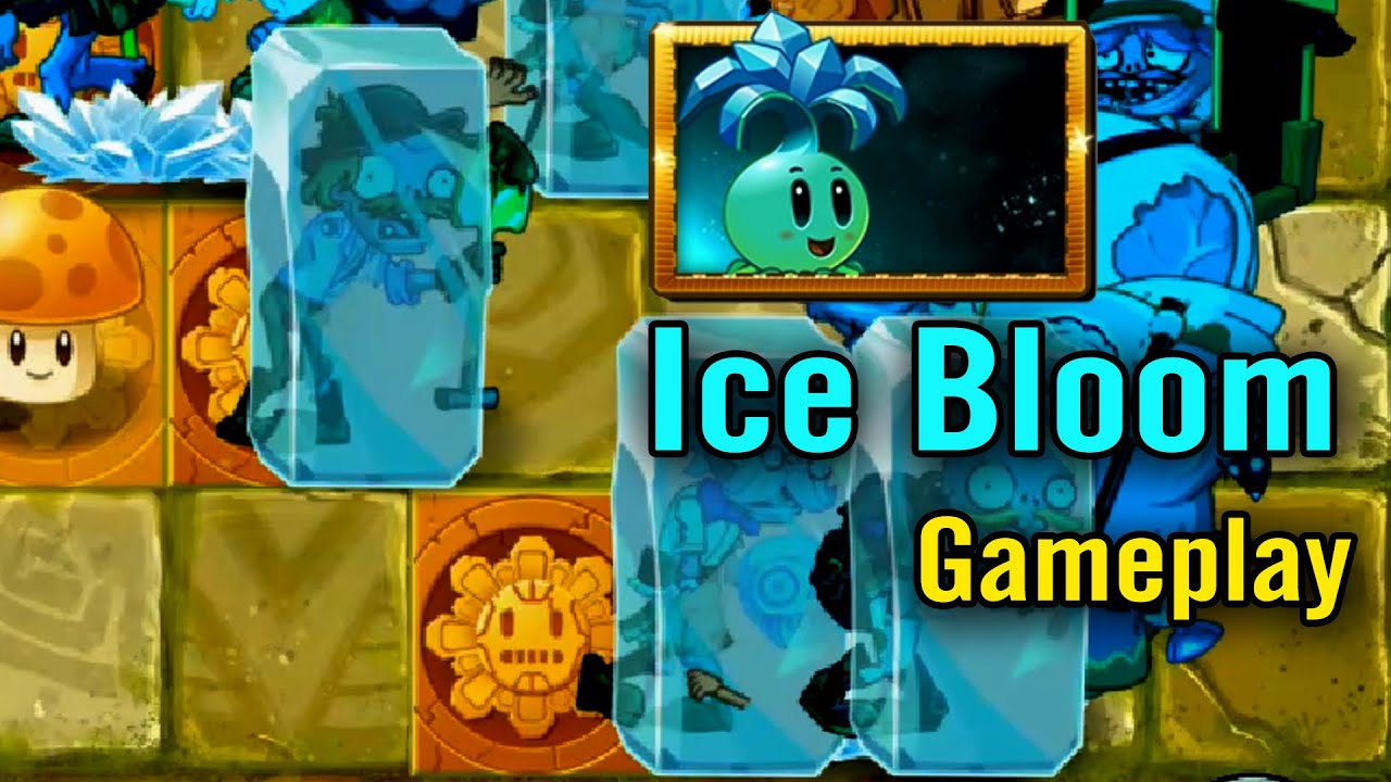 Plants VS Zombies 2 - NEW Plant: Ice Bloom - YouTube