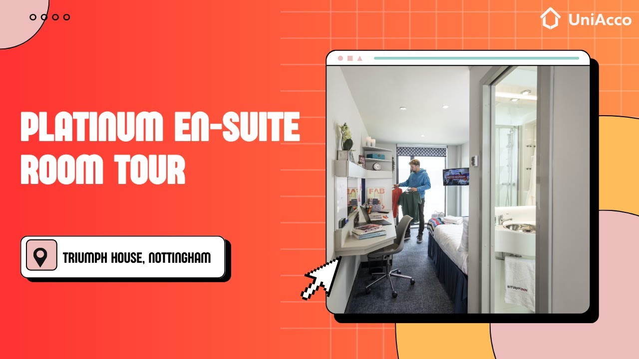 Platinum En-suite Tour at Triumph House Nottingham 🛏️ | Premium Student ...