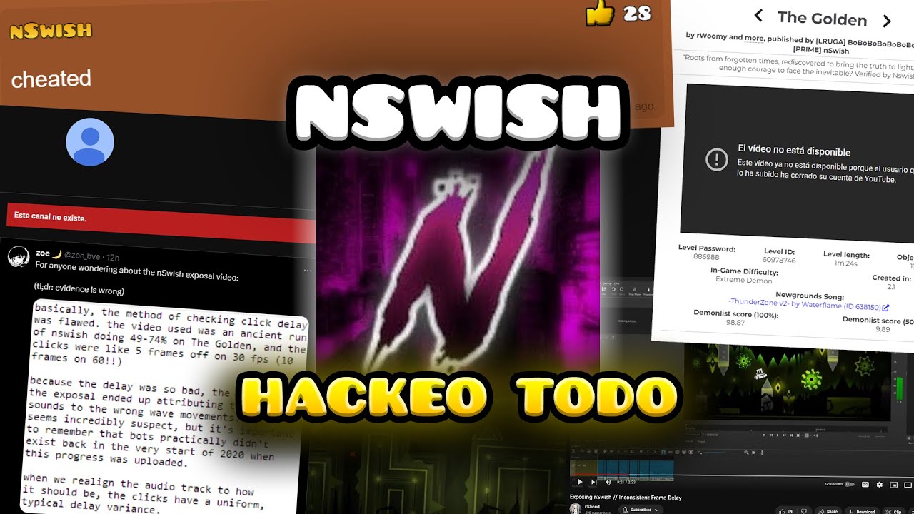 NSWISH HACKEO TODO Y NO NOS DIMOS CUENTA? | Parte 1/2 - YouTube