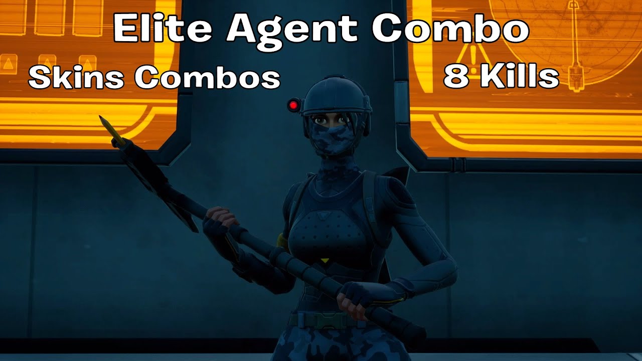 Elite Agent - Duo Win With Senpapi - 8 Kill Win! (Fortnite Skin Combos ...