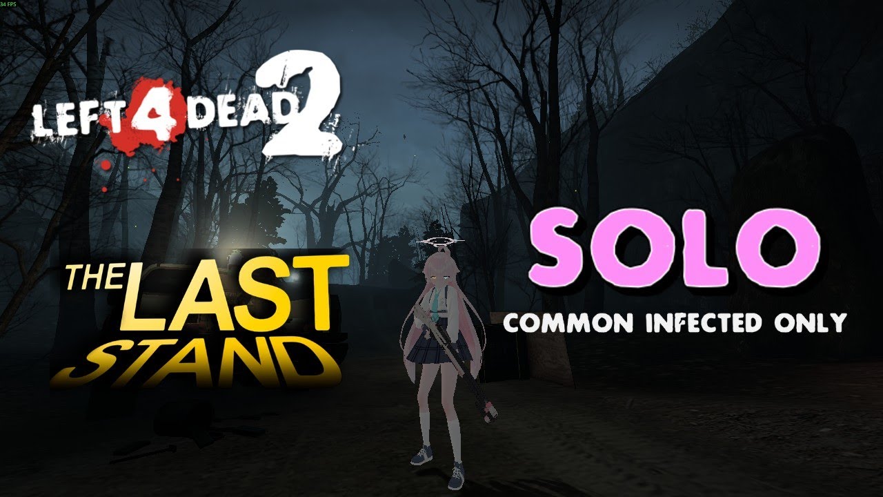 The End Of Official Campaign L4D1 - The Last Stand (Solo) Normal ...
