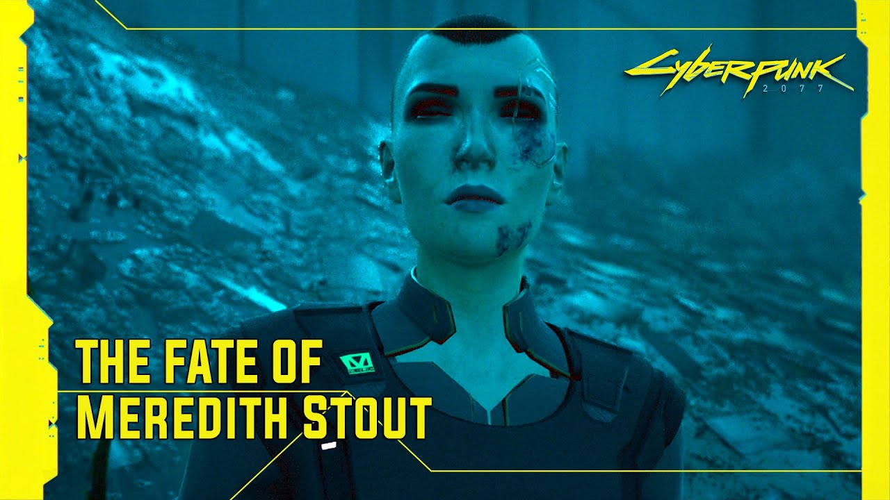 Cyberpunk 2077 - Meredith Stout Fate After You Betray Her - YouTube