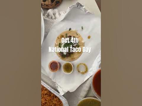 Oct 4th National Taco day at @miguels_jr - YouTube