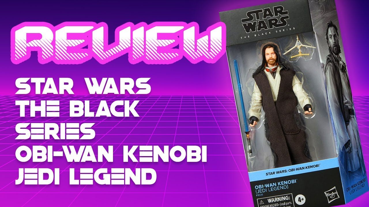 Star Wars The Black Series Obi-Wan Kenobi Jedi Legend Review - YouTube