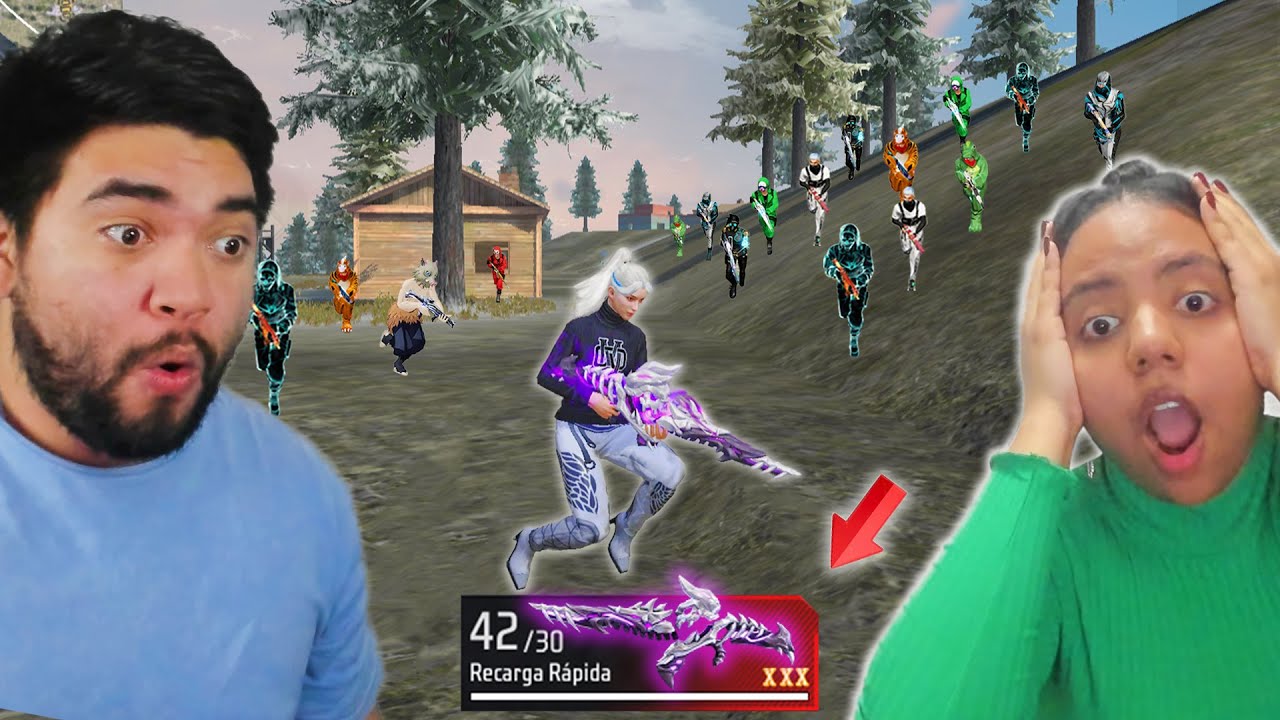 ASÍ FUE COMO SUBÍ DE RANGO A MI ESPOSA EN FREEFIRE 😲 USANDO LA NUEVA ...