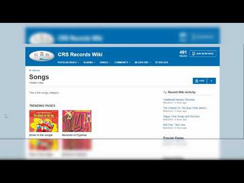 CRS Records Wiki Promo - YouTube