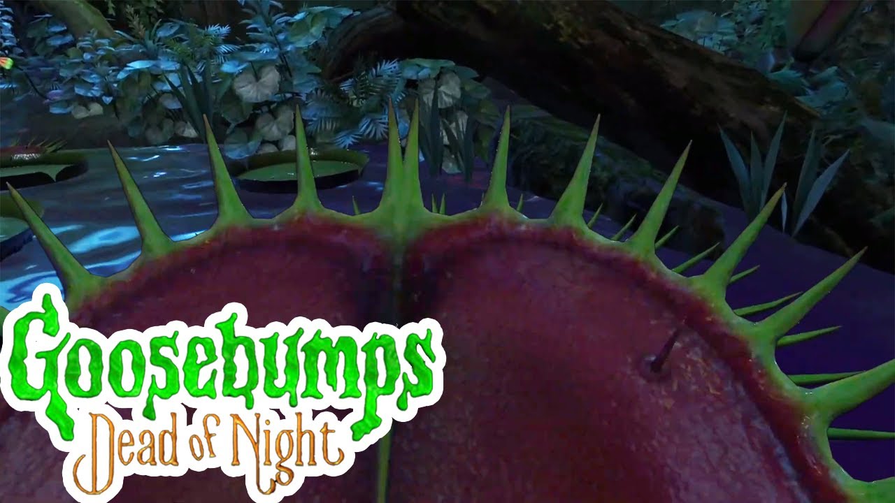 Fly Trapper Plant Jumpscare | Goosebumps: Dead Of Night - YouTube