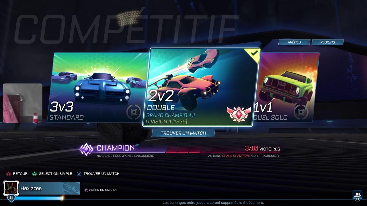 ROCKET LEAGUE 10H DE STREAM OU MOIN 1V1 AVEC ABO GC1 RUSH TO SSL 2V2 ...