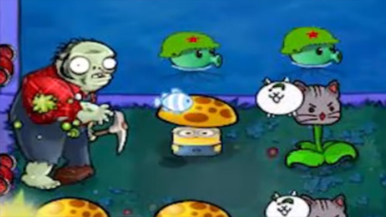 Plants vs Zombies mod - Digger Zombie - PVZ Gameplay - YouTube