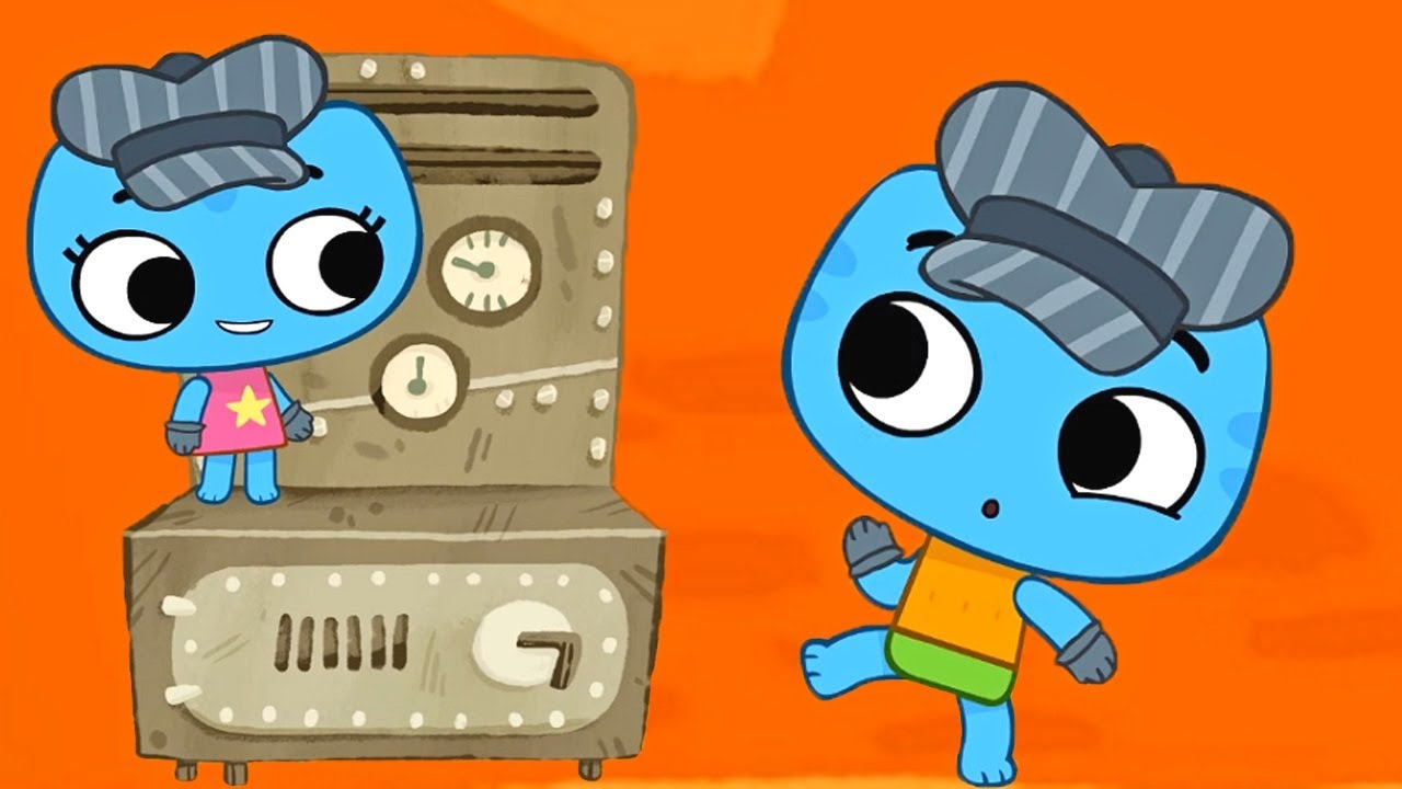 Kit e Kate - Il trenino mangia-mangia - Cartoni animati per bambini ...