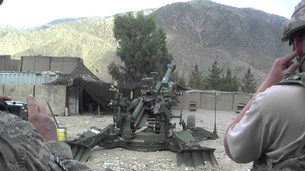 M777 Howitzer Direct Fire Bravo Battery 3-321 HD Video 8 - YouTube