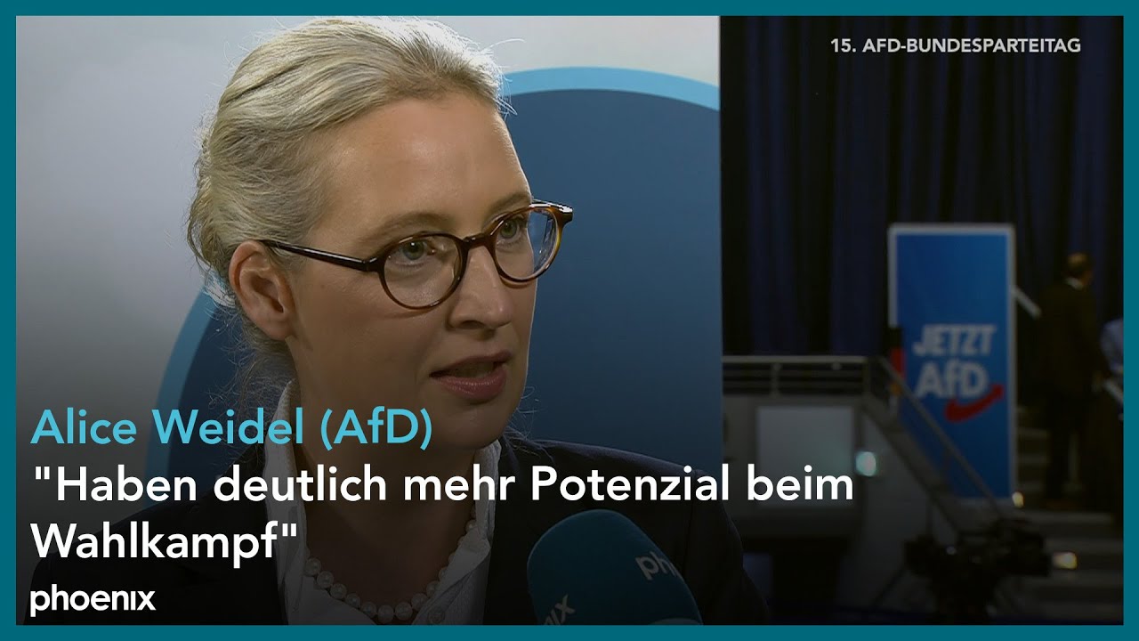 Interview mit Alice Weidel auf dem AfD-Bundesparteitag | 30.06.24 - YouTube