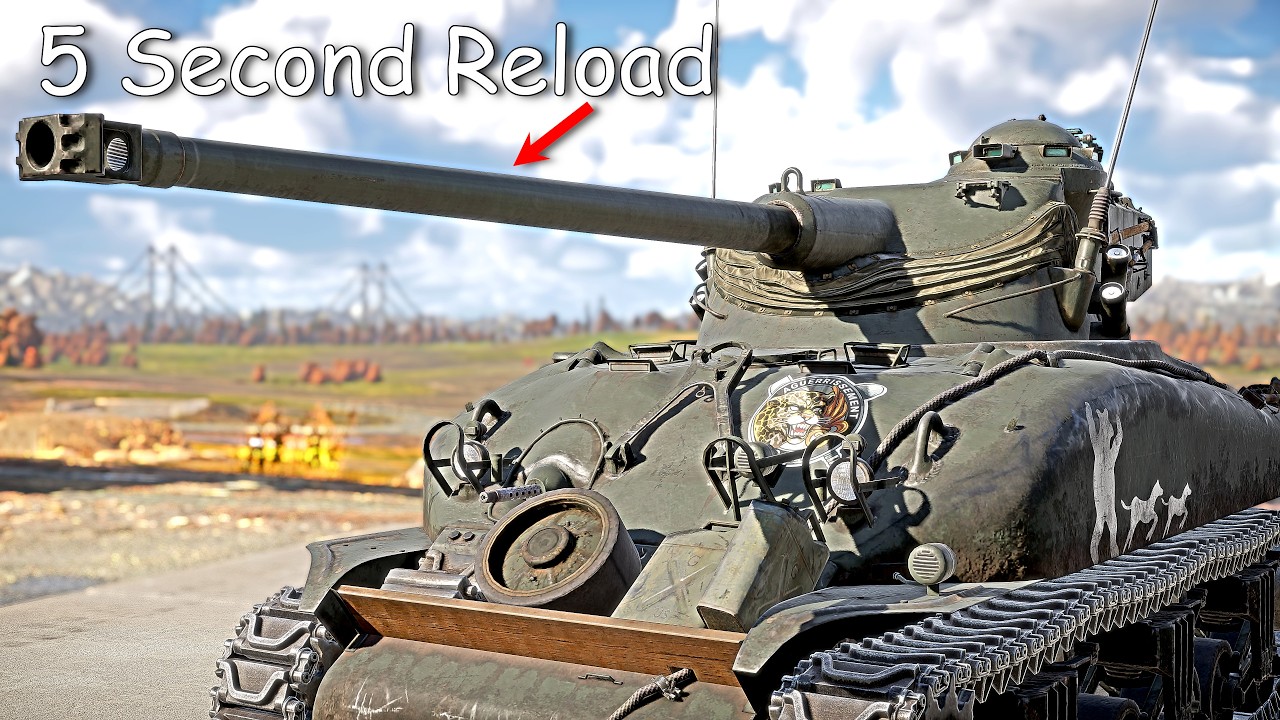 This "Autocannon" Tank Is A Predator || M4A1 (FL10) - YouTube