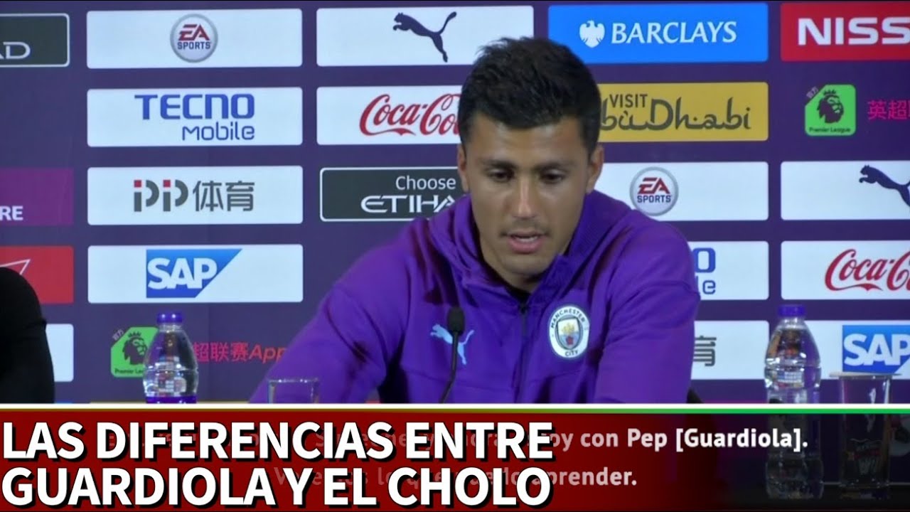 Rodri Hernández compara a Guardiola y Simeone | Diario AS - YouTube