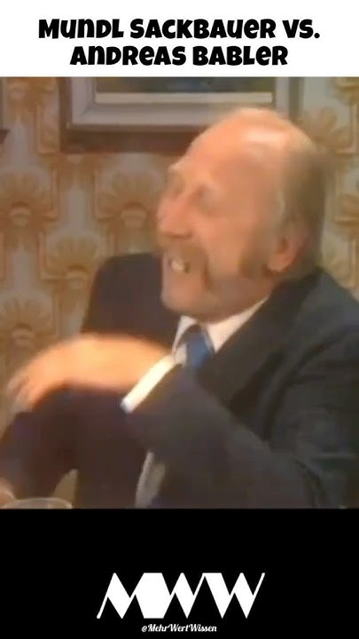 Sackbauer gegen Sackbauer - Mundl grillt Andreas Babler - YouTube