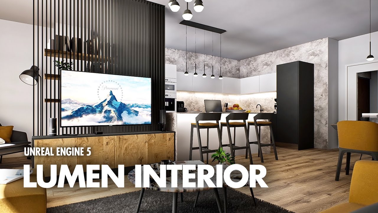 lumen interior | unreal engine 5 - YouTube