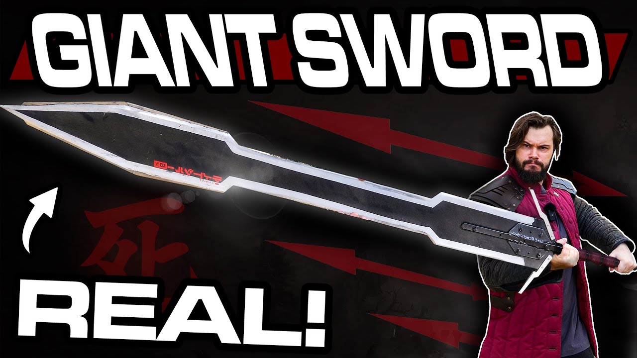 World’s FIRST Functional GIANT Fantasy SWORD is INSANE! - YouTube