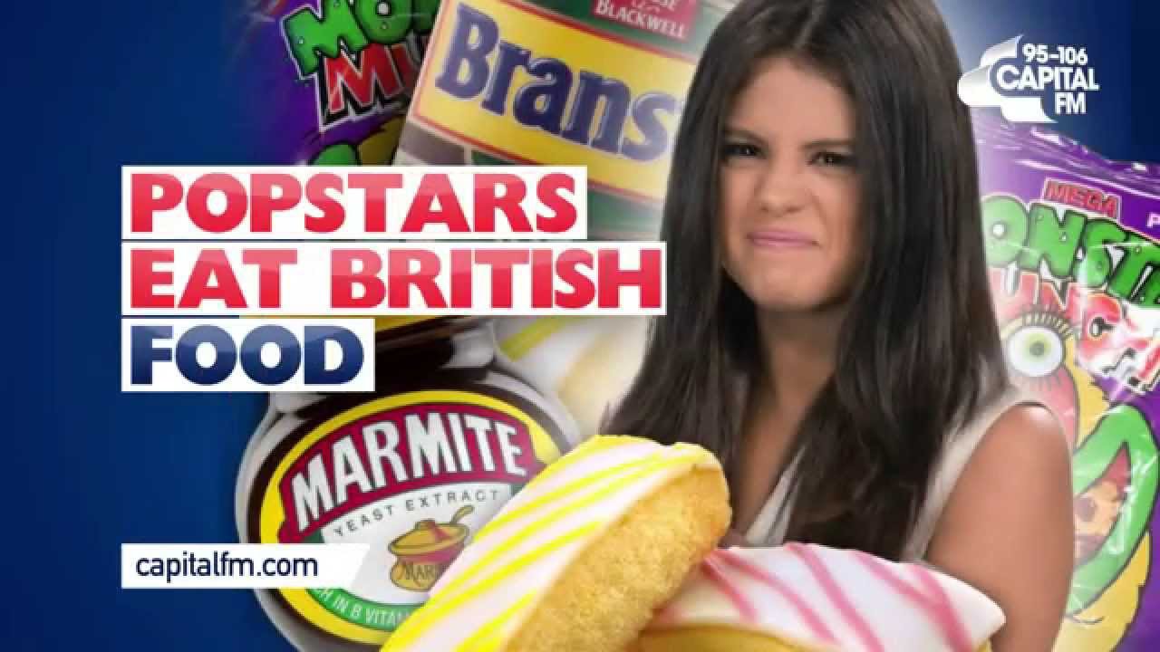 What Do Popstars Think Of British Food?! - YouTube