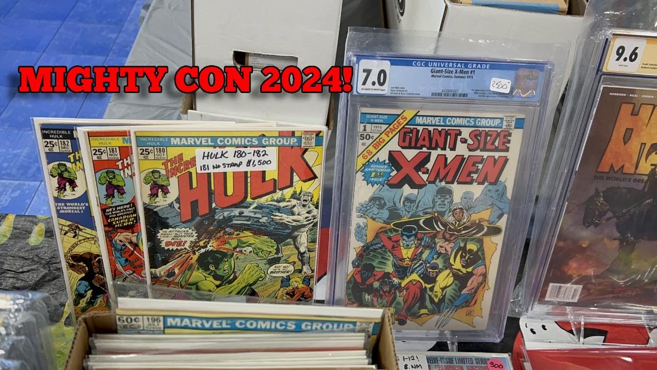 AWESOME Key Comic Book Finds at MIGHTY CON 2024!! - YouTube