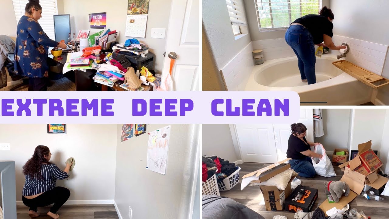 2023 Extreme Deep Clean With me | Spring Cleaning part 3 - YouTube