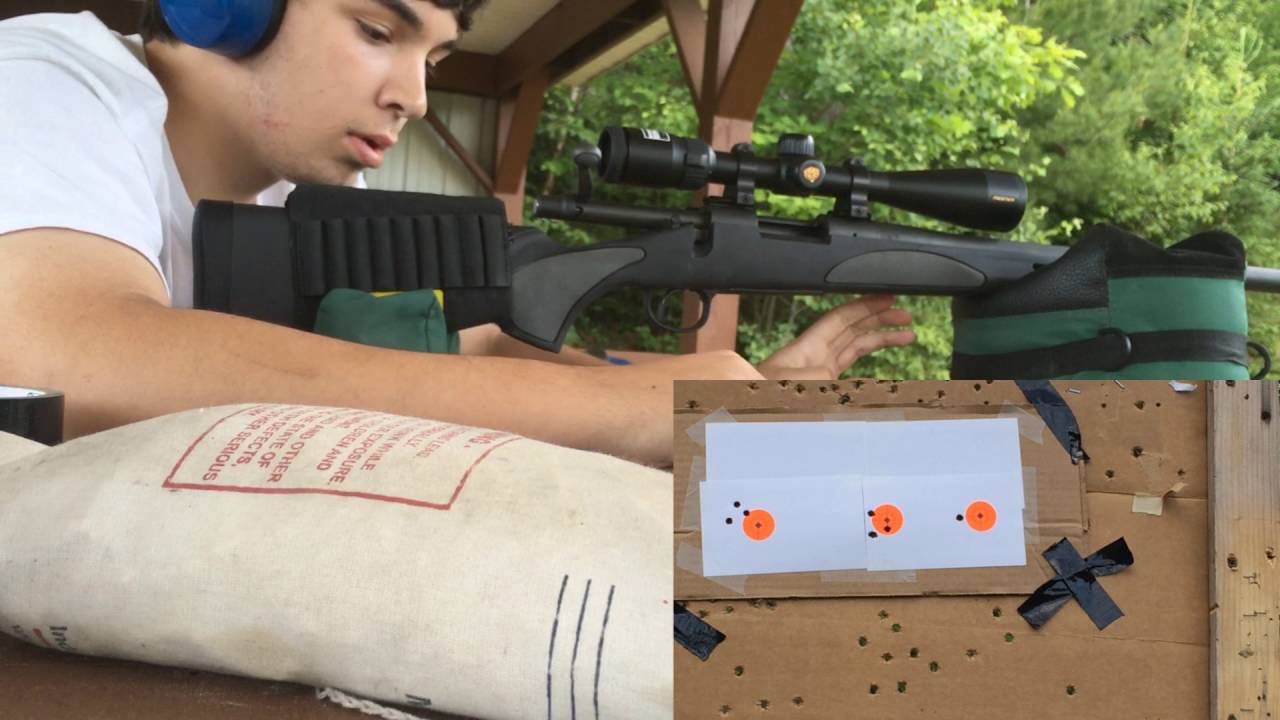 Remington 700 SPS varmint .223 accuracy - YouTube