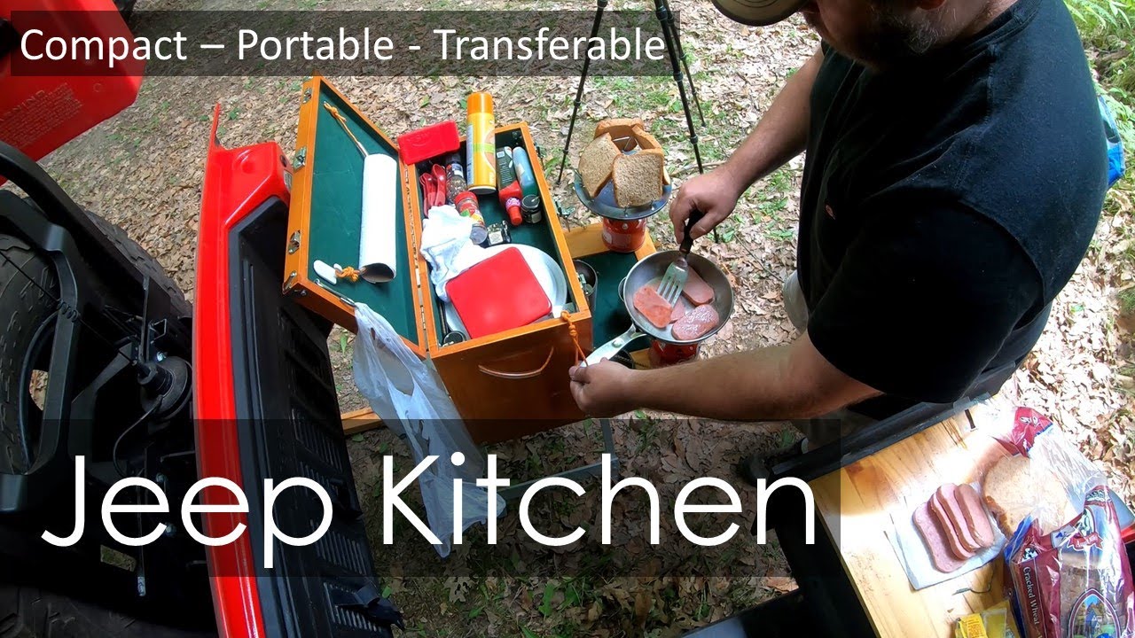 Jeep Kitchen - the Chuck Box - YouTube